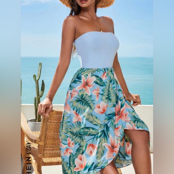 SHEIN | Dresses | Tube Top Dress | Poshmark